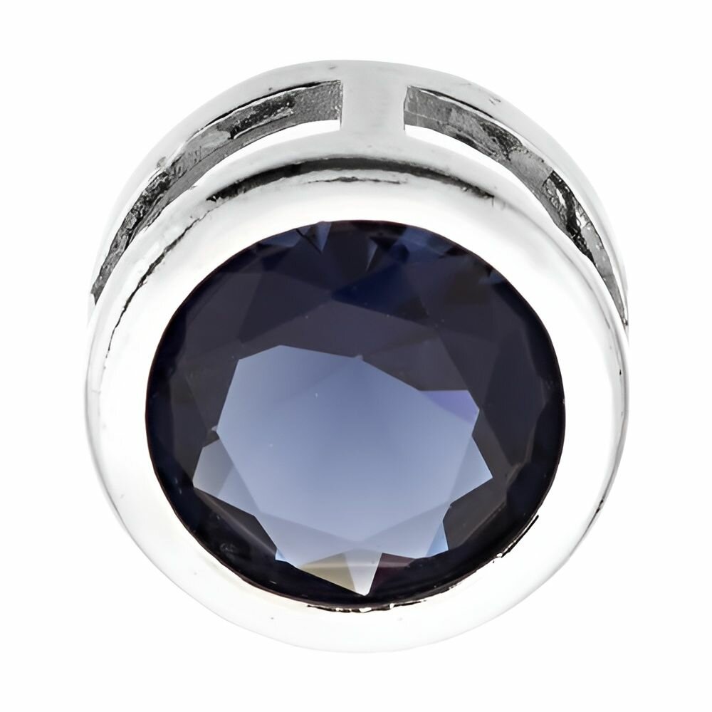 Подвеска, серебро, 925 проба, родирование, фианит