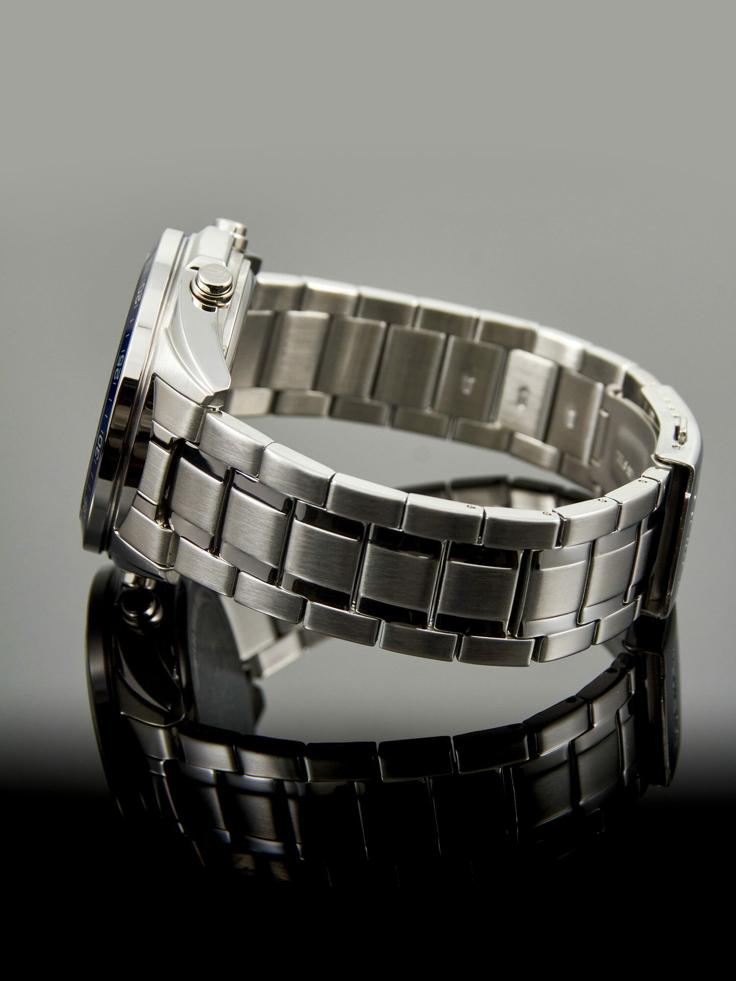 Наручные часы CASIO Классика, синий/серебристый — фото 1
