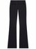 Брюки courreges bootcut Heritage, размер 42, черный