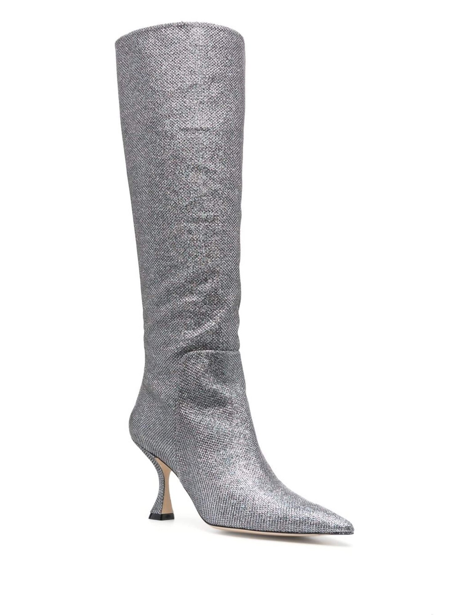 Ботинки Stuart Weitzman, размер 37.5, Silver — фото 1