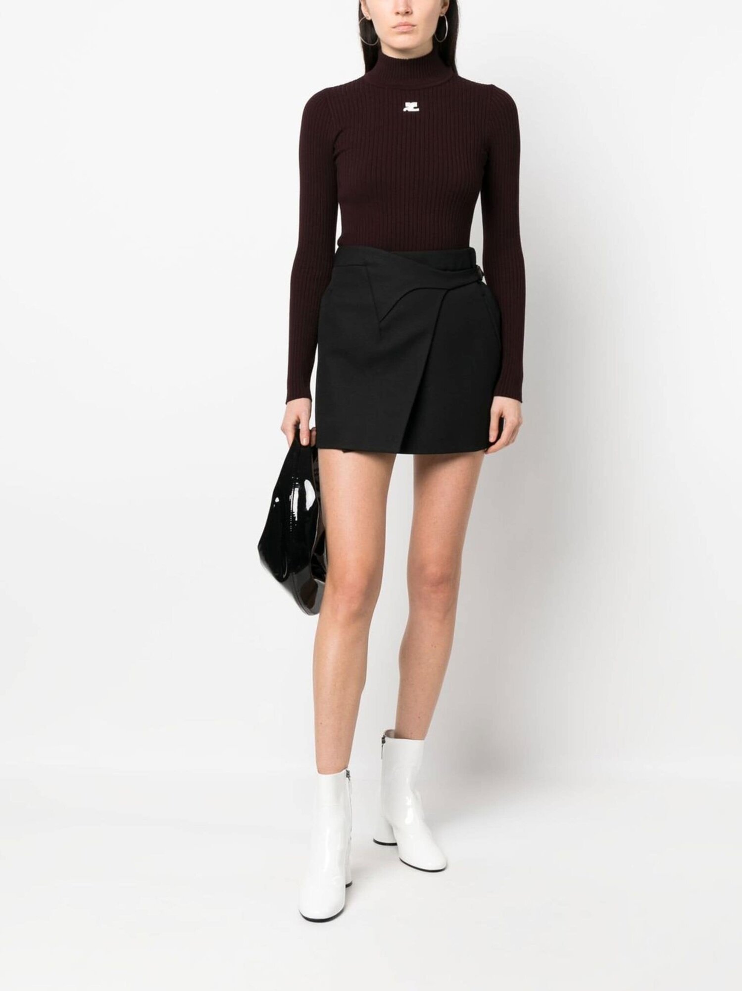 Свитер courreges Reedition, размер M, , коричневый — фото 1