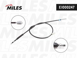 Трос ручного тормоза MAZDA 3 1.4-2.0 1831мм