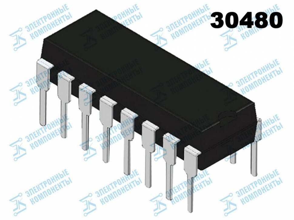 Микросхема SN74HC165N DIP16