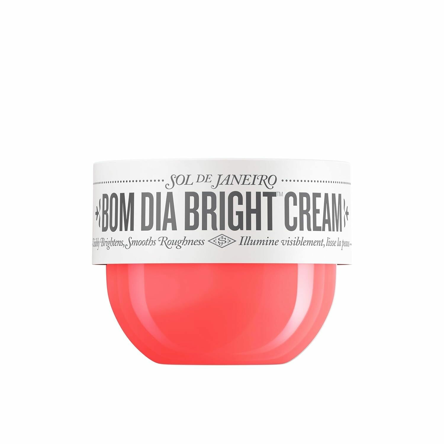 Sol de janeiro, Крем для тела увлажняющий парфюмированный - Visibly Brightening and Smoothing Bom Dia AHA Body Cream, 240 ml