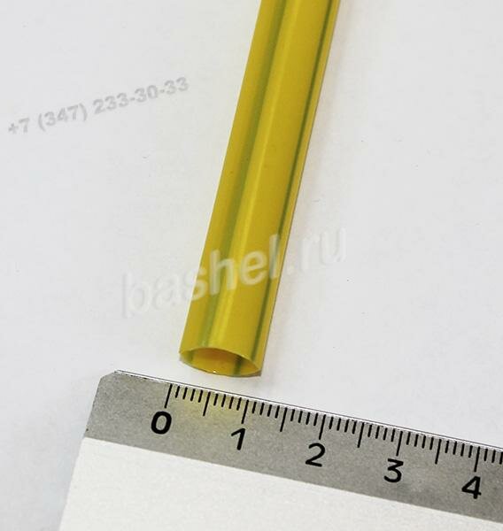 Трубка термоусадочная d 8,0 мм * 1 м, жёлто-зелёная RC Radpol