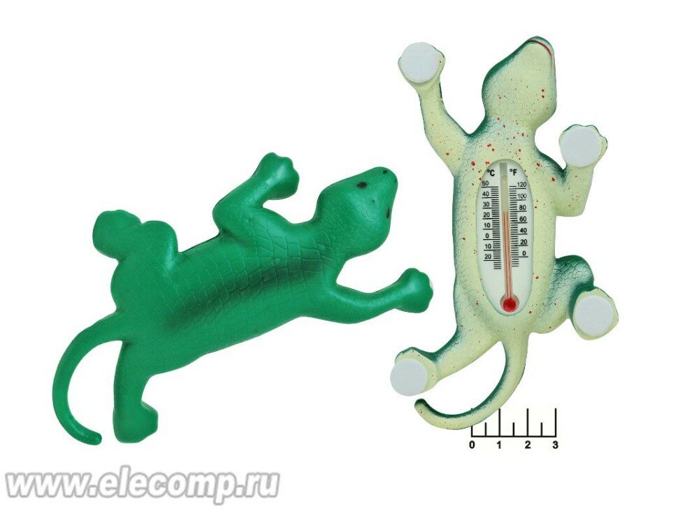 Термометр наружный (-20.+50C) "Ящерица"