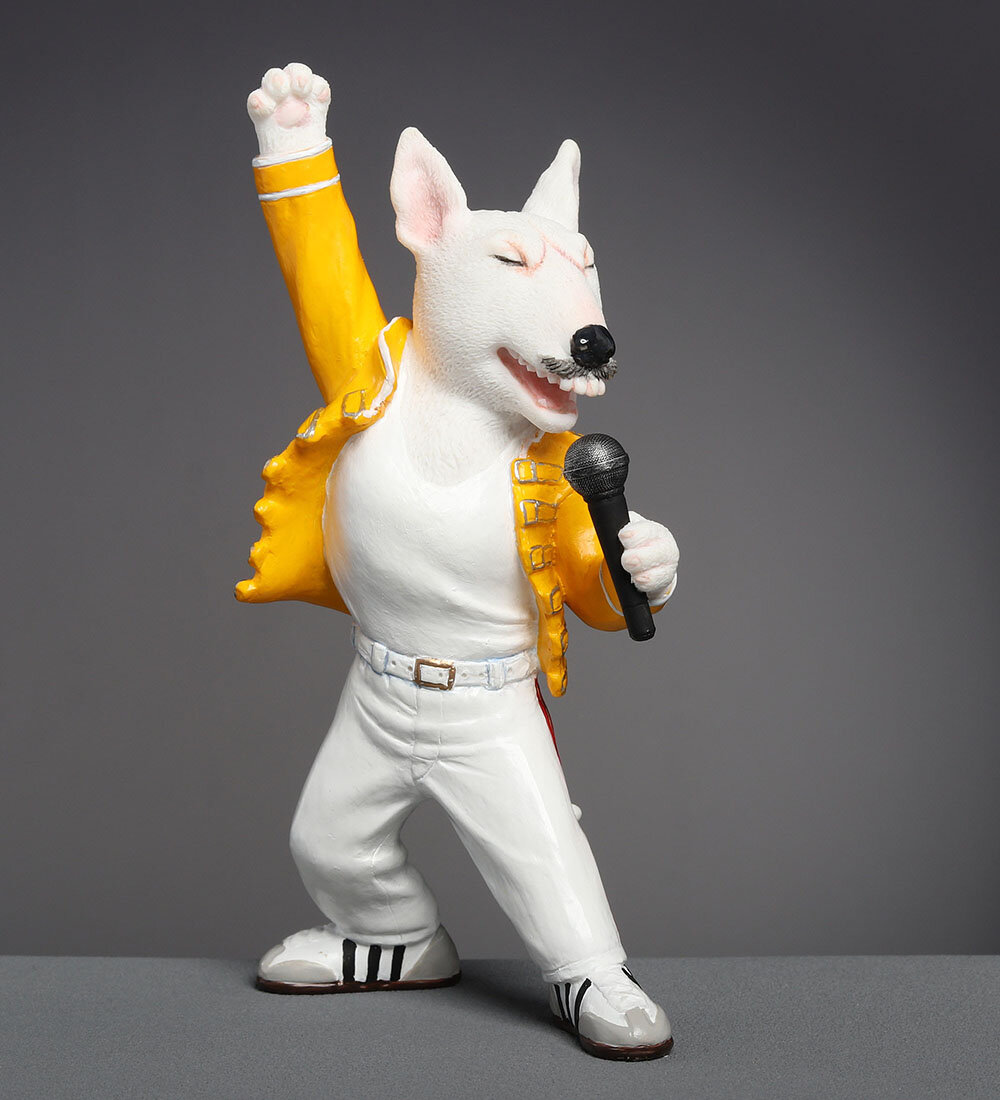 Статуэтка "Бультерьер радио Баллада"