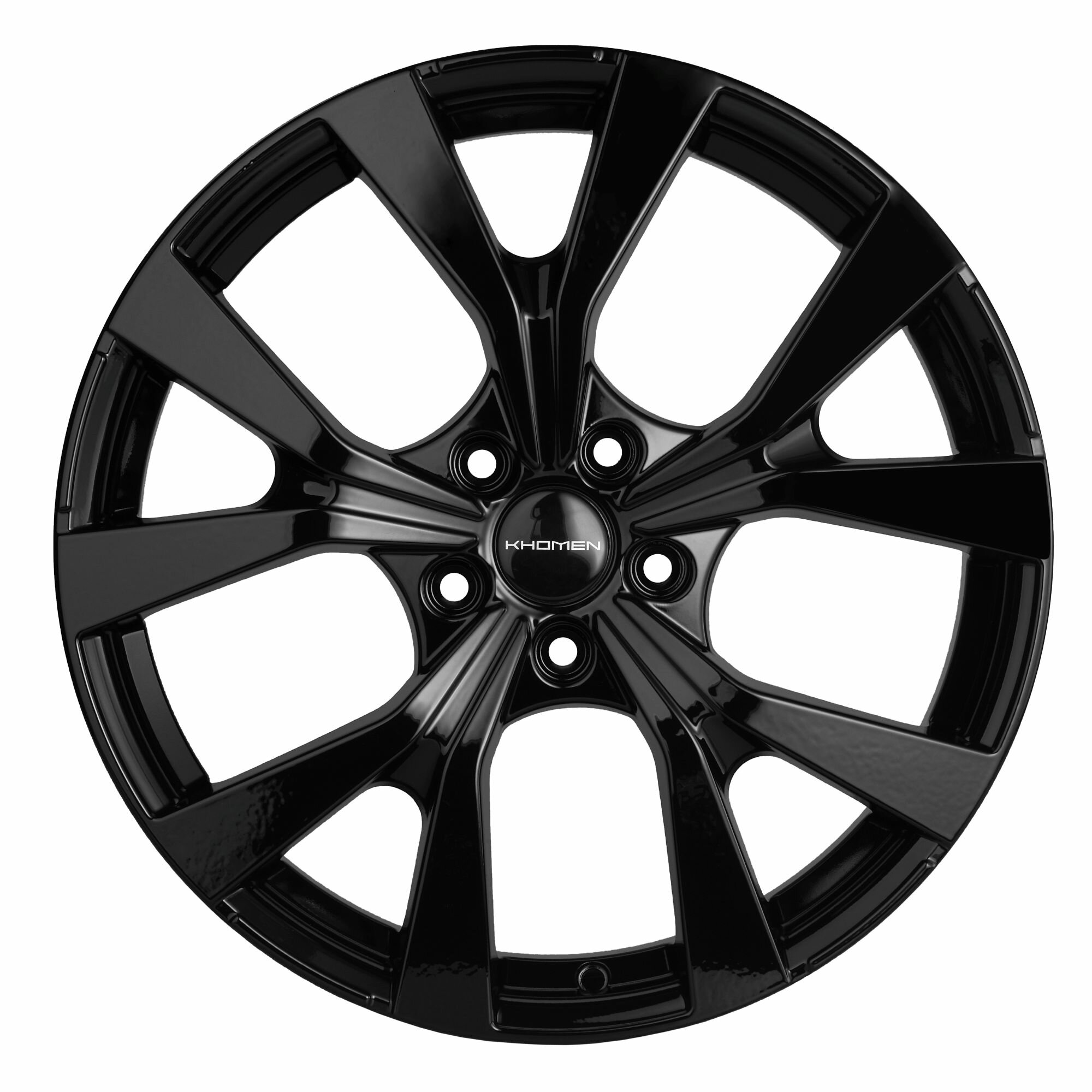 Диски легковые литые 7.0*19 5*114.3 et45 h60.1 Khomen Wheels 1906 (Changan CS85 Coupe) BLF(цвет)