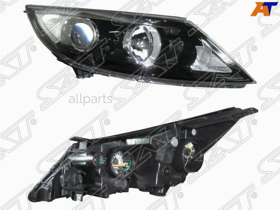 SAT ST-323-1133R Фара Kia Sportage 10-14 (Справа/ Галоген/ С электрокорректором)