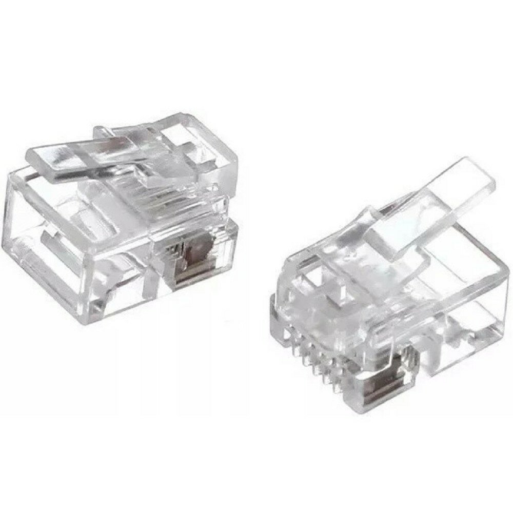 Коннектор RJ-12 Exegate EX293763RUS RJ-12 (телефонный)