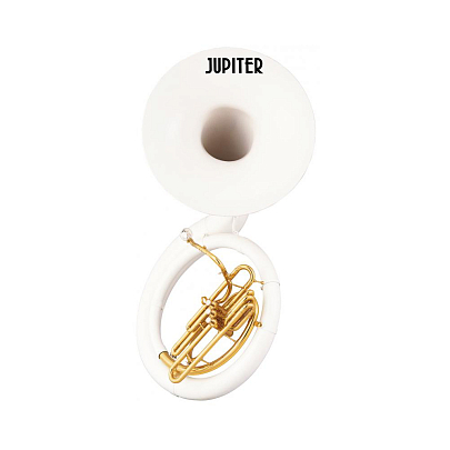 Jupiter JSP-1000 Сузафон, BBb, мензура 17,5мм, раструб 660 мм, 3 клапана, раструб-стеклопластик, корпус - фиберглас, лакированный, кейс с колесиками JKC-SP88B