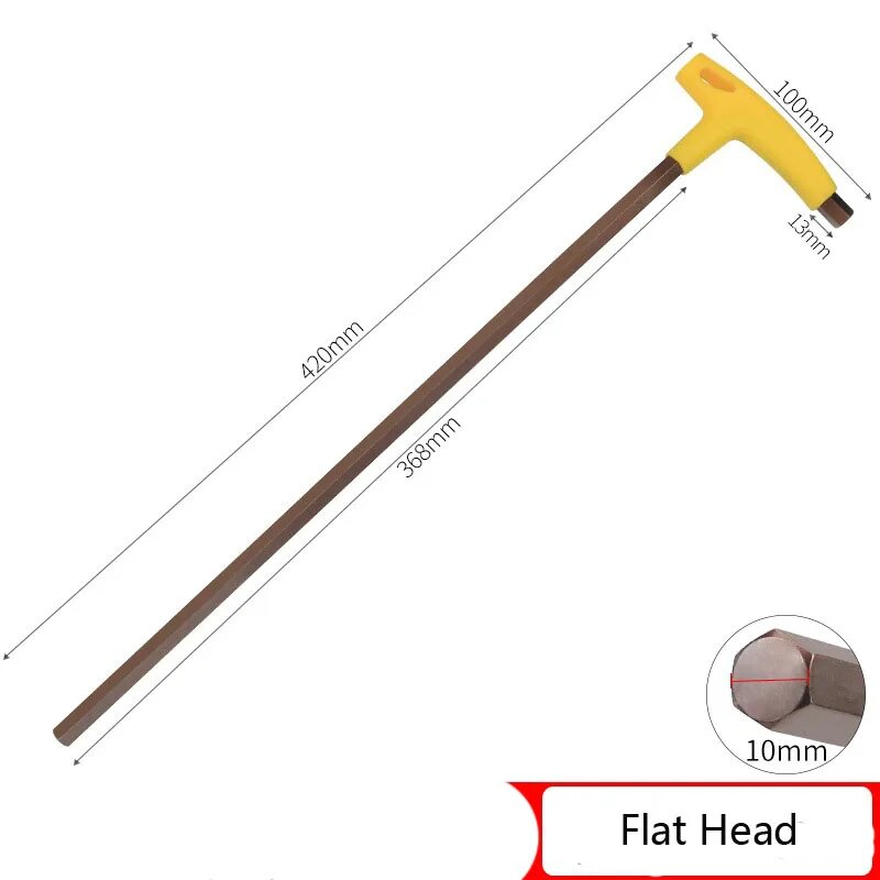 Шестигранный ключ 10mm Flat Head