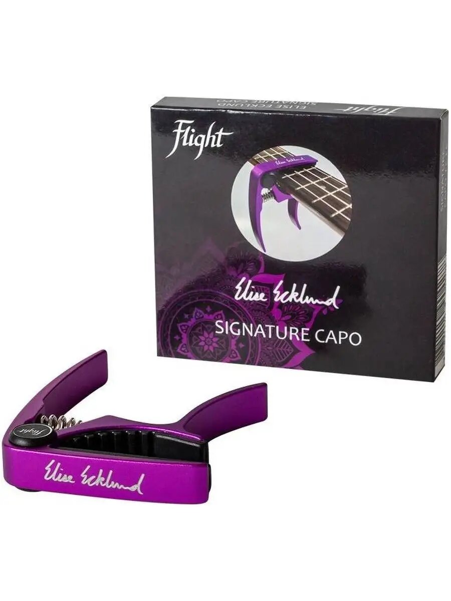 Каподастр подписной Elise Ecklund для укулеле