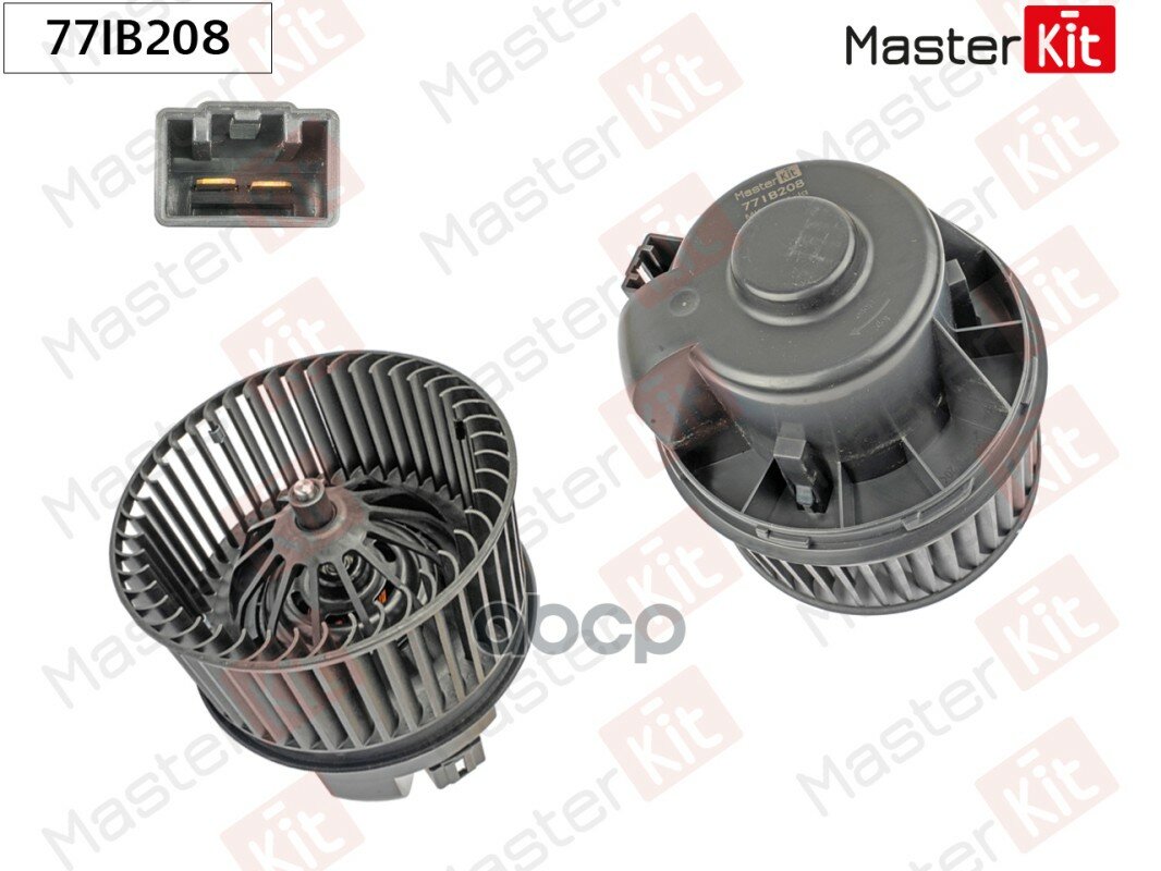 Вентилятор салона Ford FOCUS II (DB_, FCH, DH, DA_, HCP, DP, DA_, FFS, DS)/MONDEO IV (BA7) 2 77IB208 MasterKit арт. 77IB208