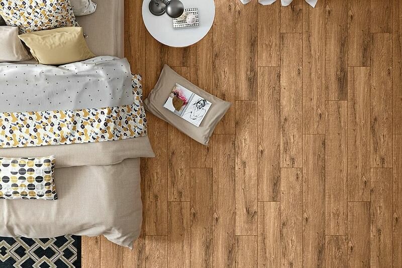 Керамогранит Gravita Bricola Brown 20x120 см коричневый матовая, современный стиль