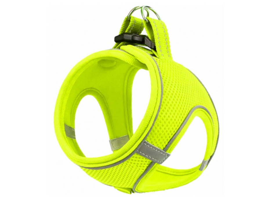 Шлейка-жилет №1 Favorite анатомическая, дышащая М салатовая, 32-34/44-48см