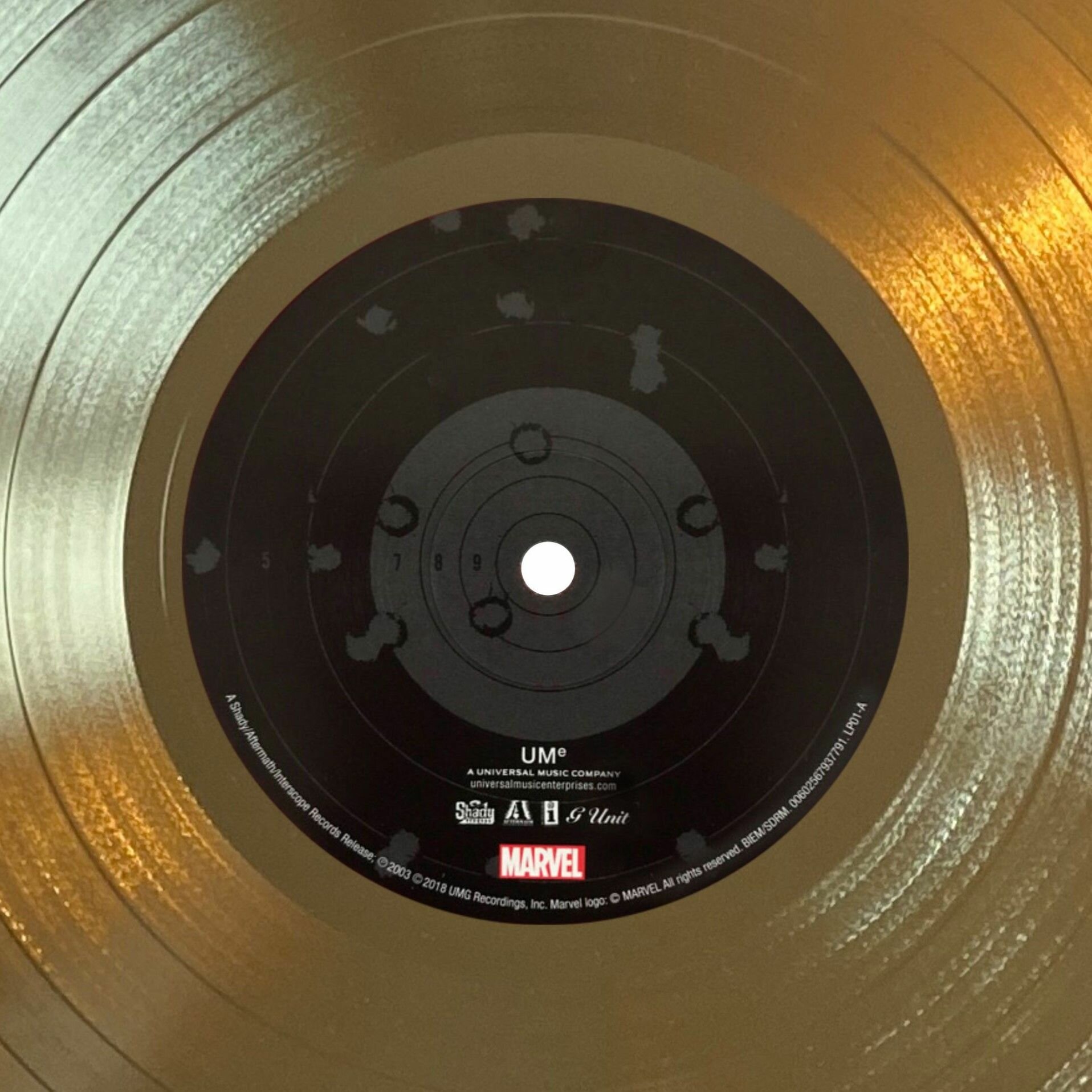 Золотой диск 50 Cent Get Rich — фото 1