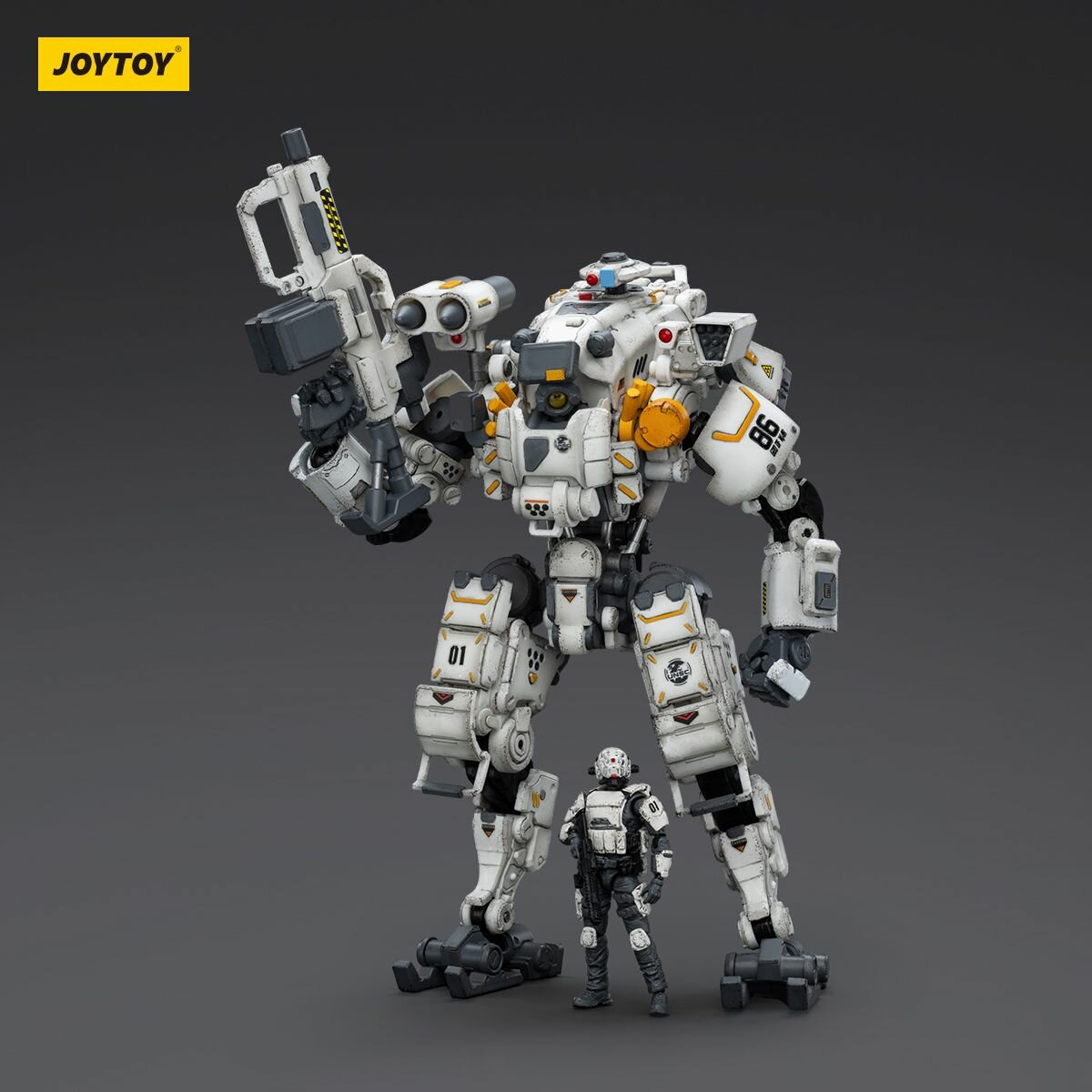 Подвижная фигурка JOYTOY 1/25 Dark Source God of War 86-II Mecha Подарок на день рождения коллекция игрушек