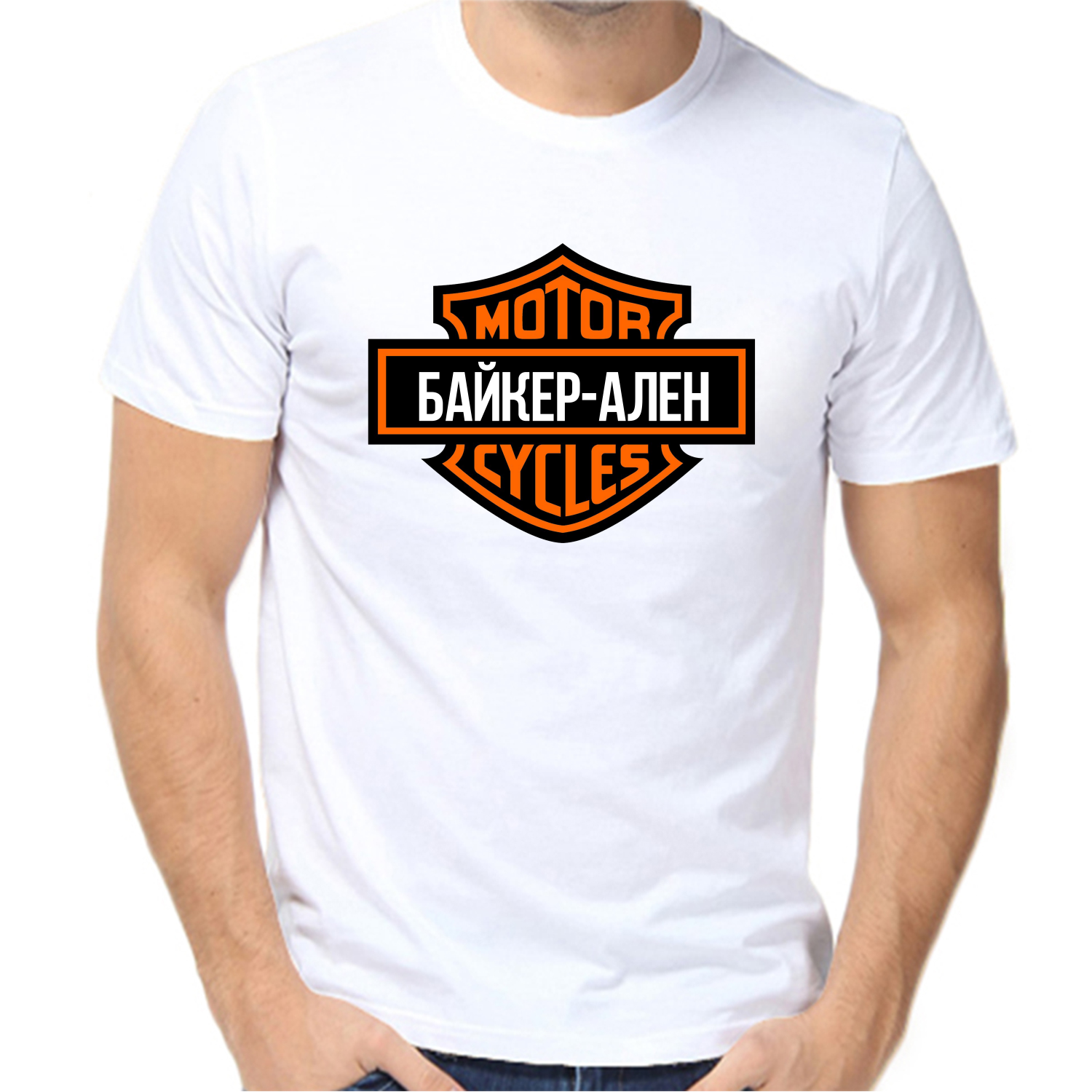 Футболка байкер ален