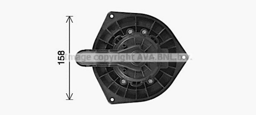 AVA DW8446 Вентилятор системы кондиционирования