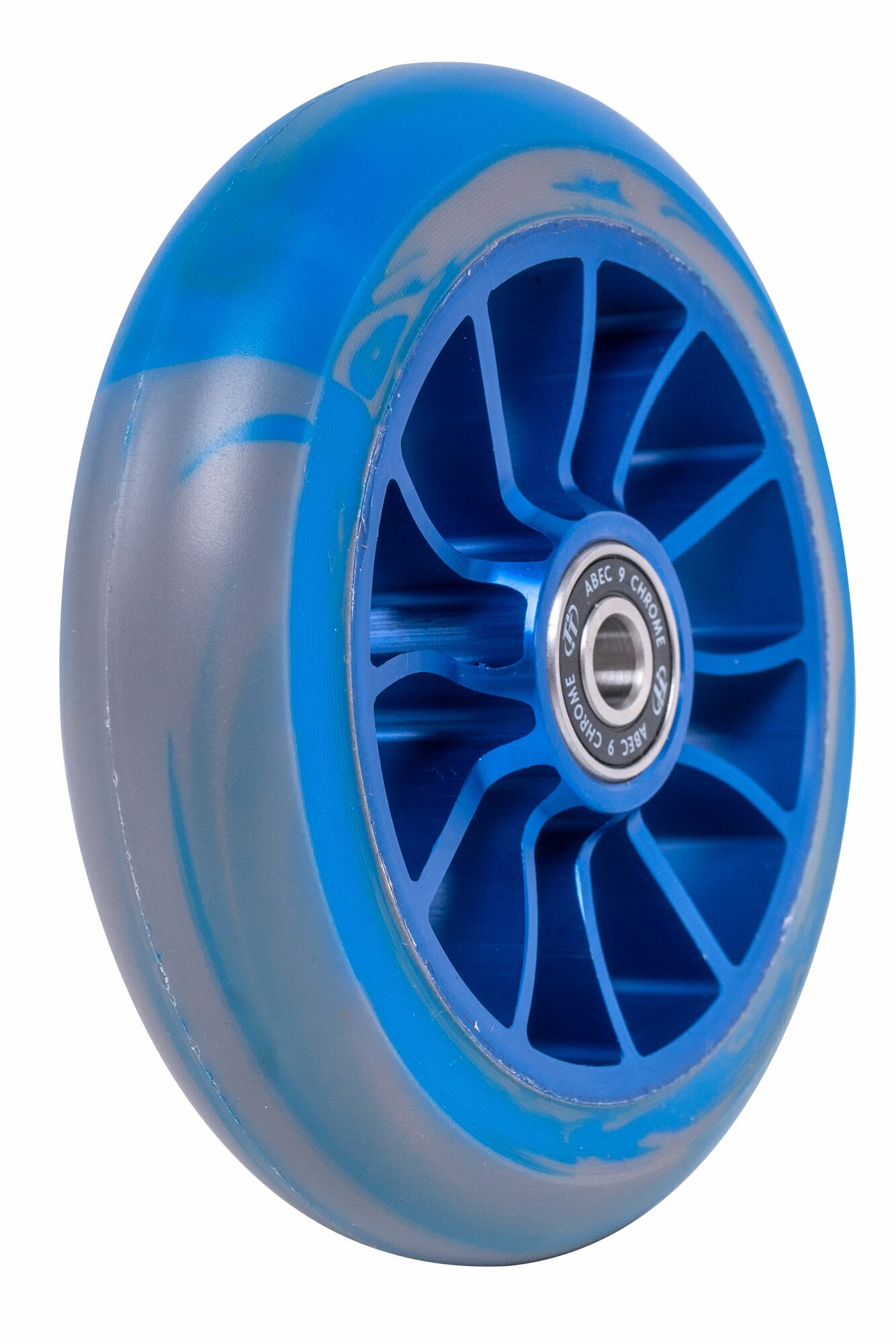 Колесо TechTeam X-Treme, для трюкового самоката, 110 мм, синее, Jasper, blue