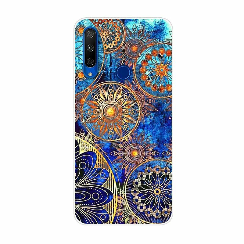 Чехол Honor 9X Premium, синий, силикон