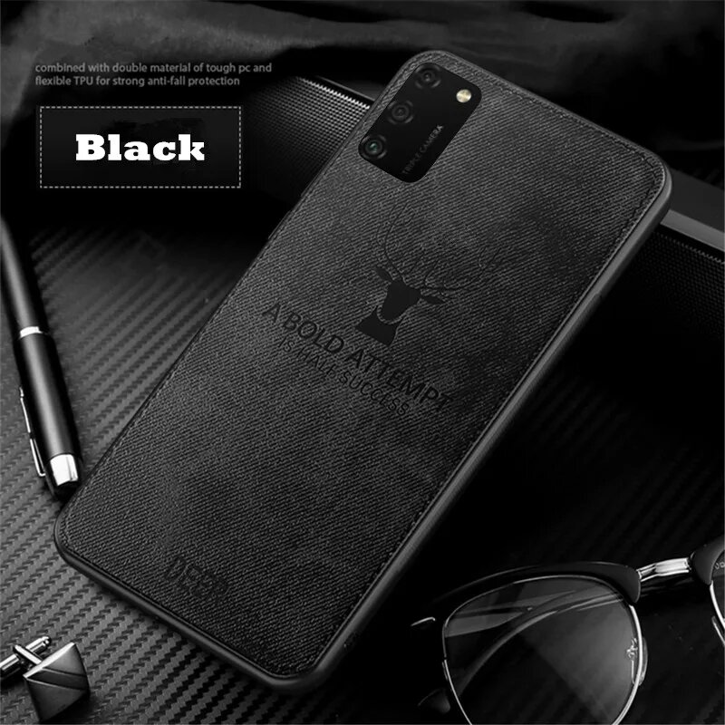 Прочный тканевый чехол для телефона Samsung Galaxy S24 S23 S20 FE Plus S22 Черный, Black, S20 FE