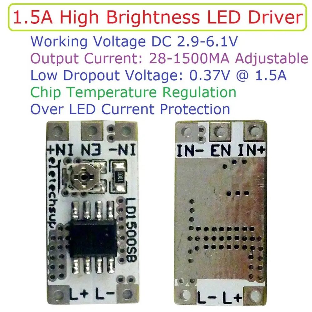 Aideepen PWM Controller DC-DC LD1500SB — фото 1