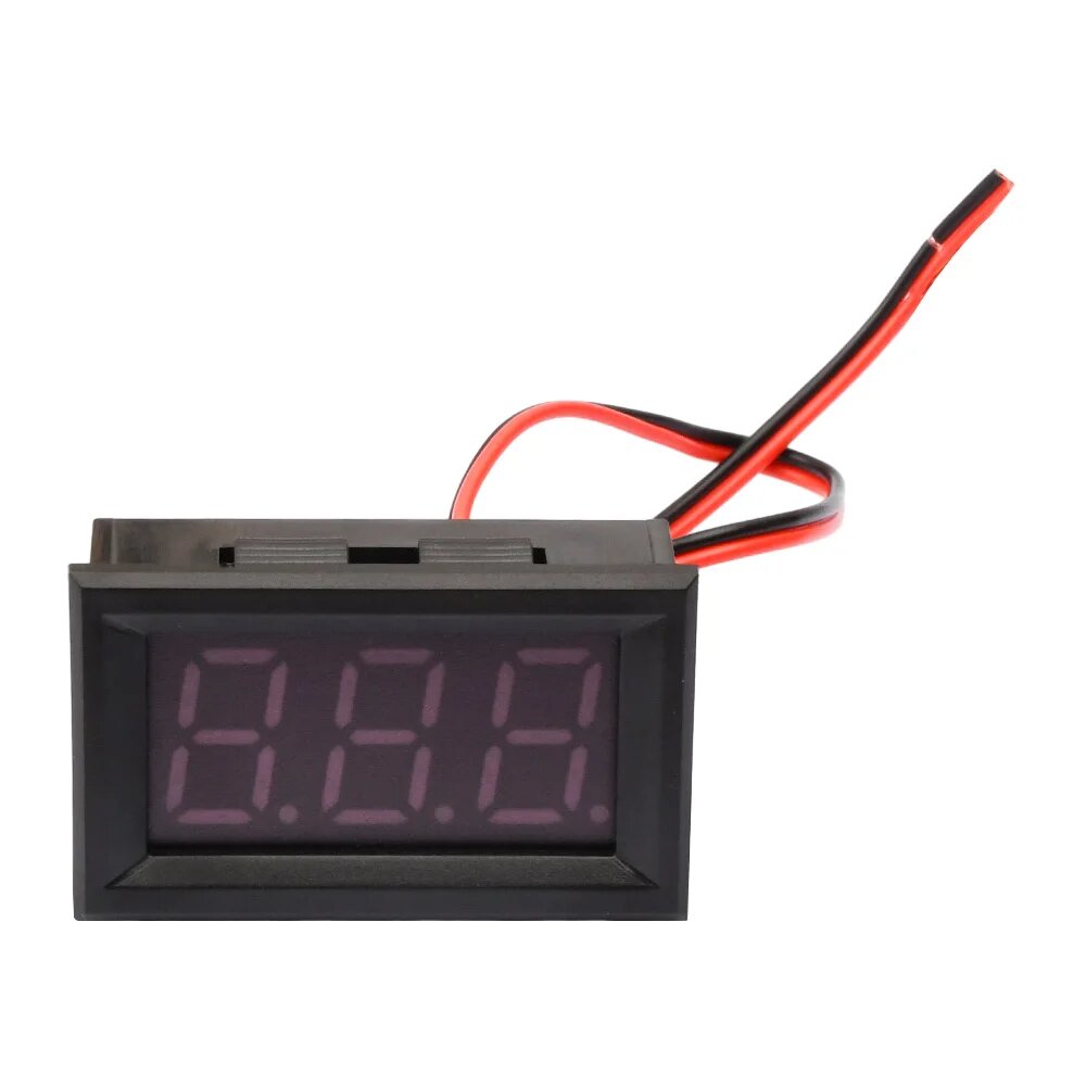 Вольтметр Aideepen DC4.5V~30V LED White — фото 1