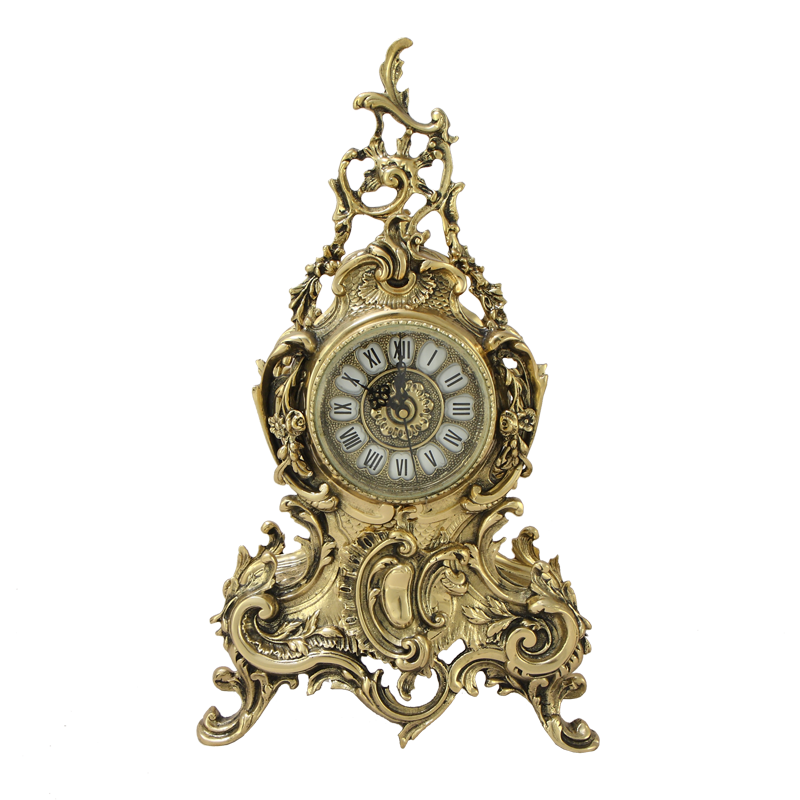 Каминные часы из бронзы ЛУИ XIV