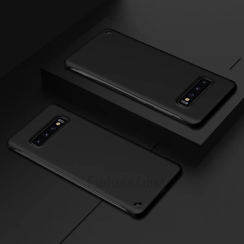 Черный матовый чехол Samsung Galaxy S20 Plus