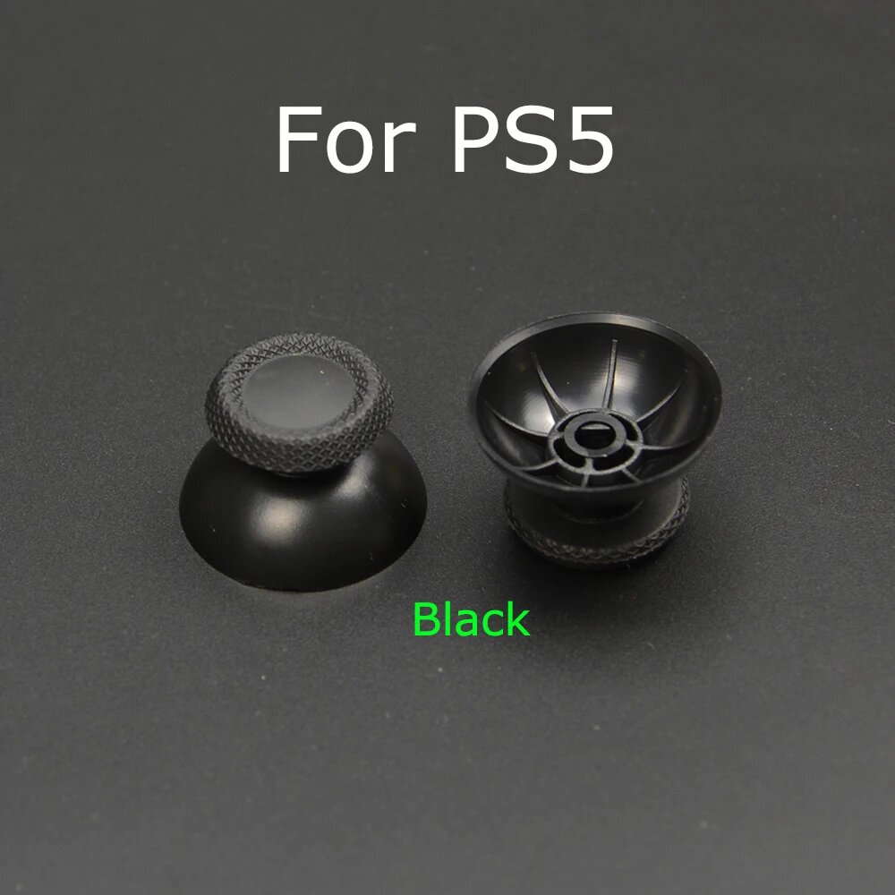 Колпачки для джойстиков GSF 2-10 шт. для PS5 PS4 Xbox One Series X S Черный, 6pcs, For PS5-Black