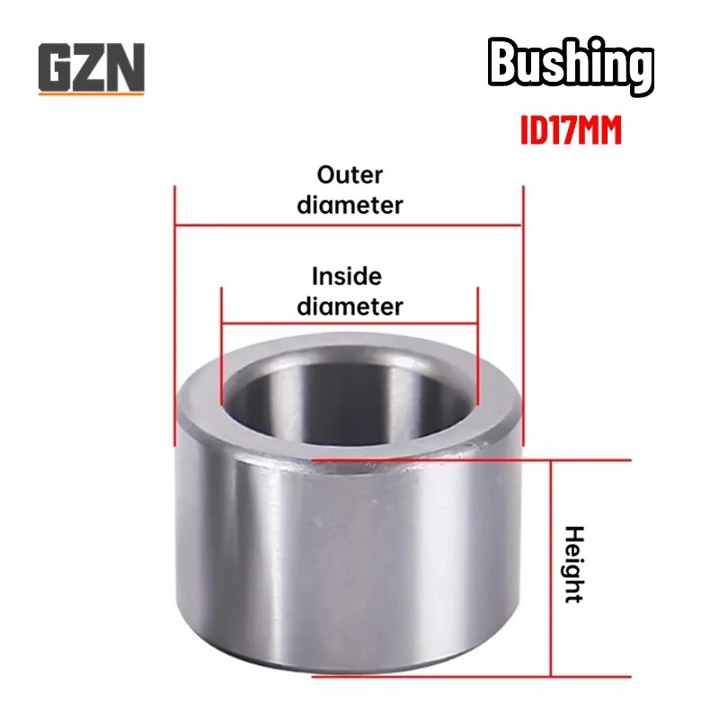 Втулка стальная ID17xOD22xL30MM