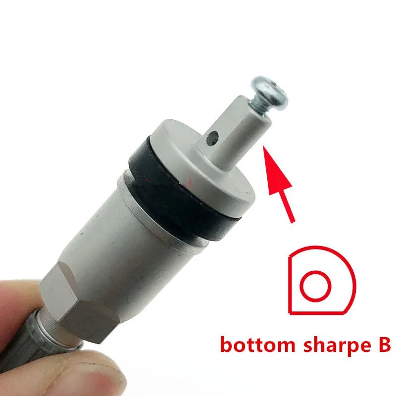 Клапан TPMS, sliver sharpe B, 4 шт.