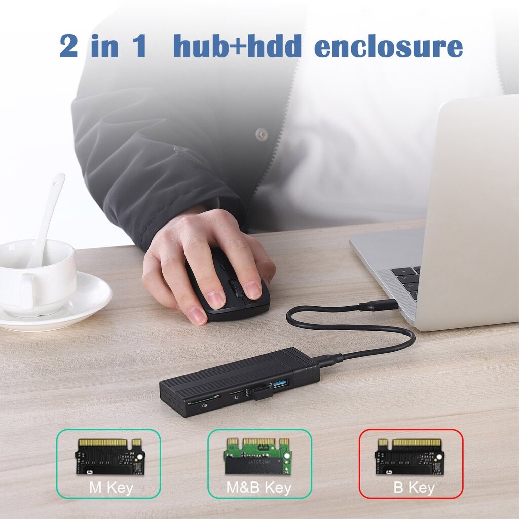 Корпус USB3.0 Type-C для M.2 SSD — фото 1