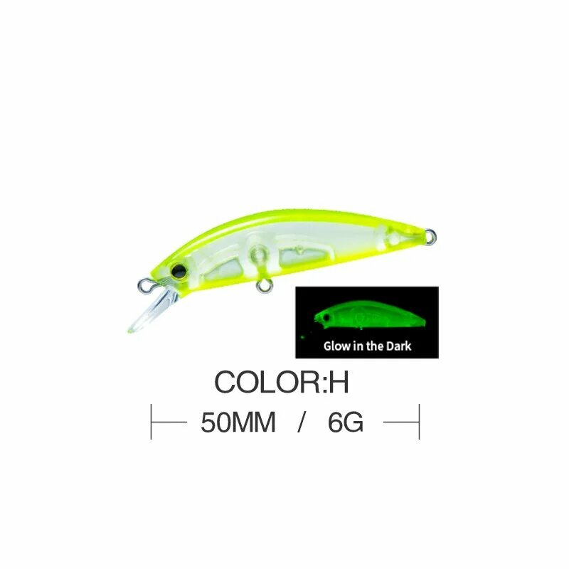 Hardcore LG Heavy Minnow 50S воблер 5 см 6 г