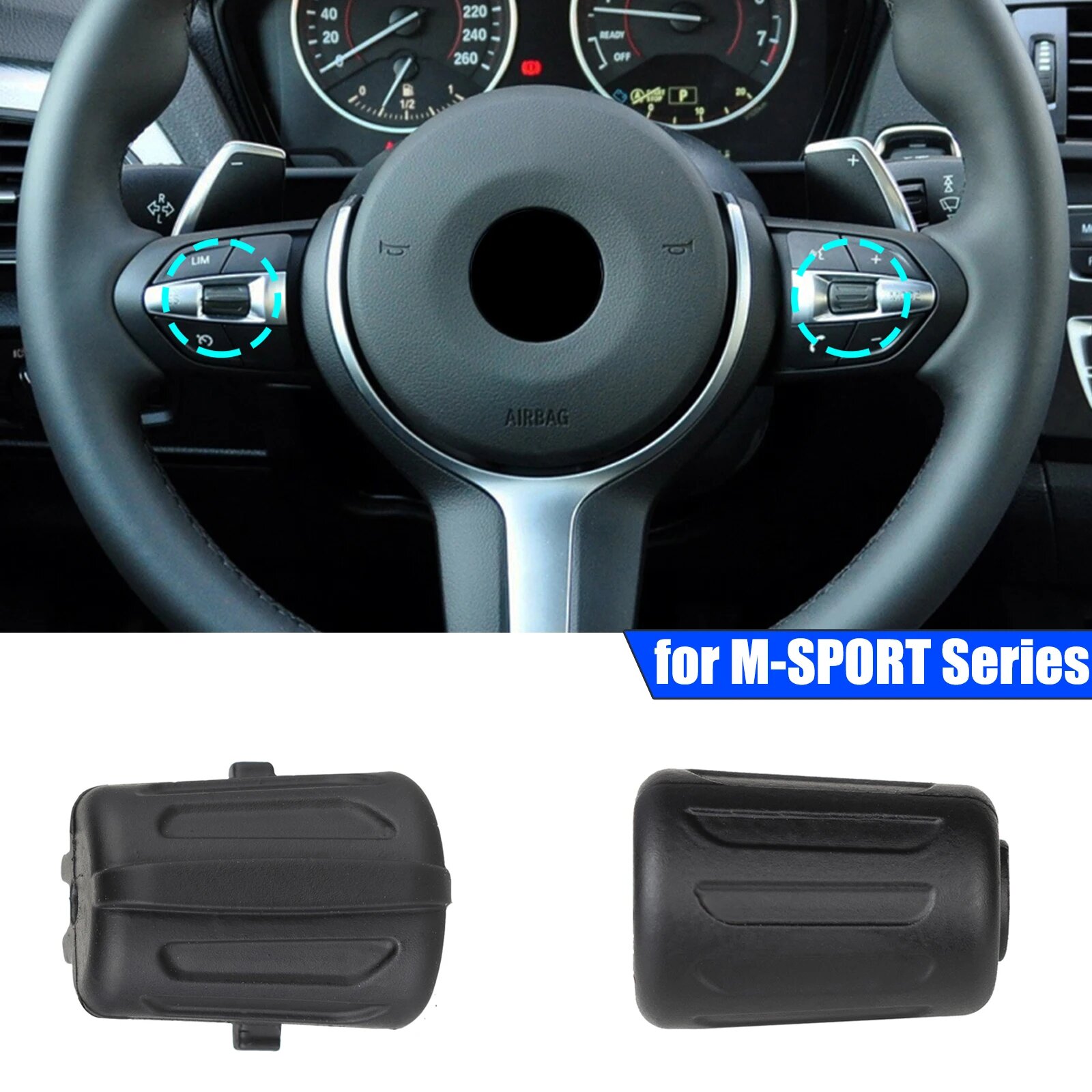 Кнопка круиз-контроля BMW M-Sport, левая/правая