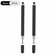Стилус 2 в 1 Black 2pcs для сенсорных экранов