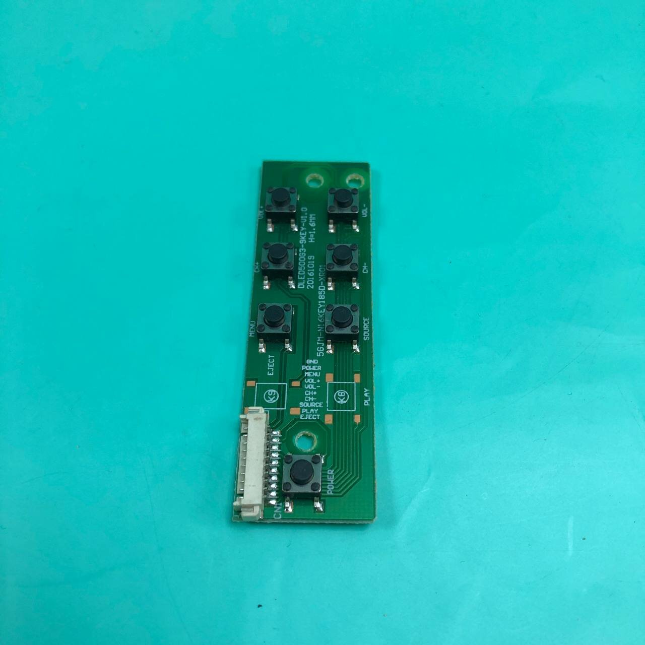 Кнопка включения DLED500G3-9KEY-V1.0 DEXP H32D7000M