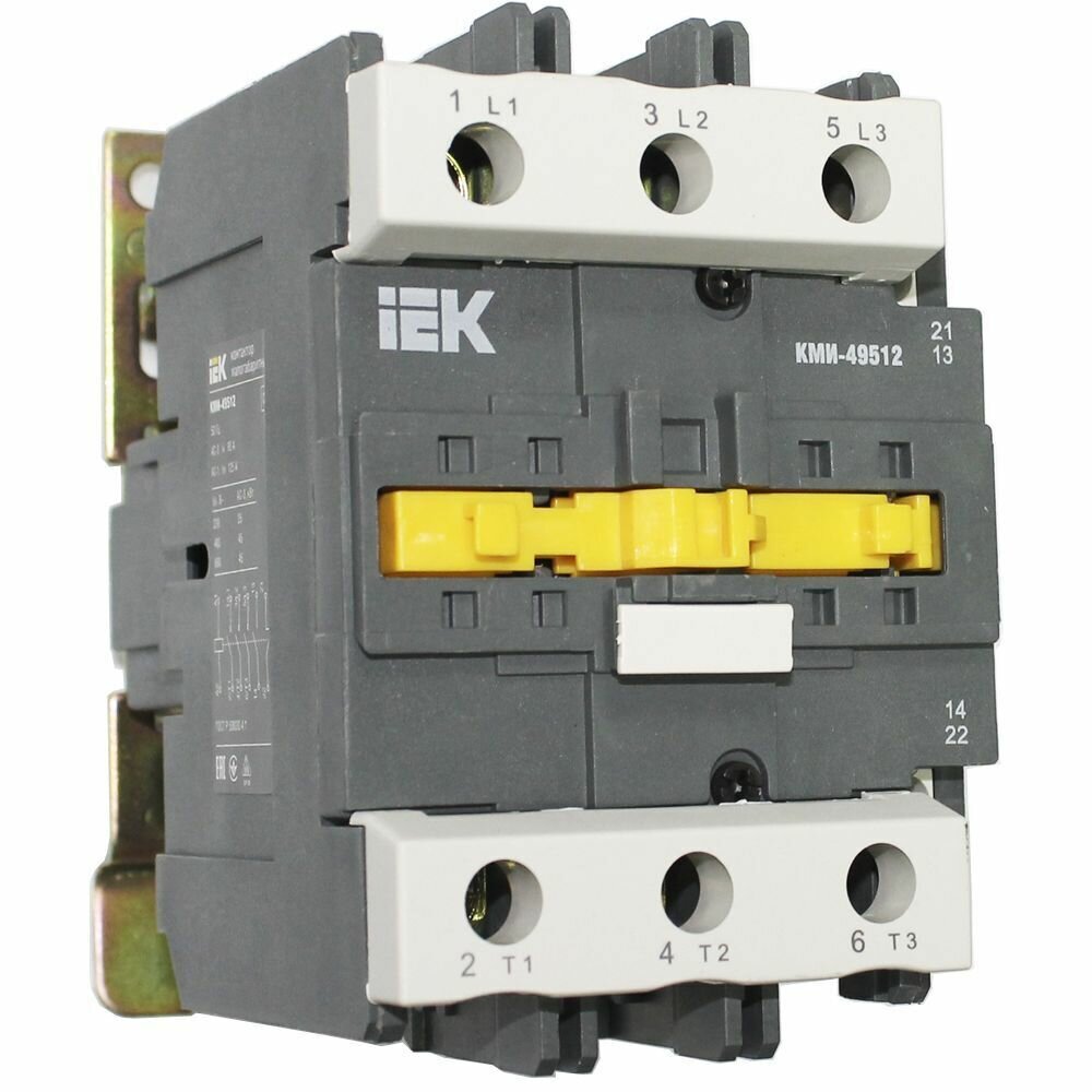 Контактор 95A катушка управления 380В.