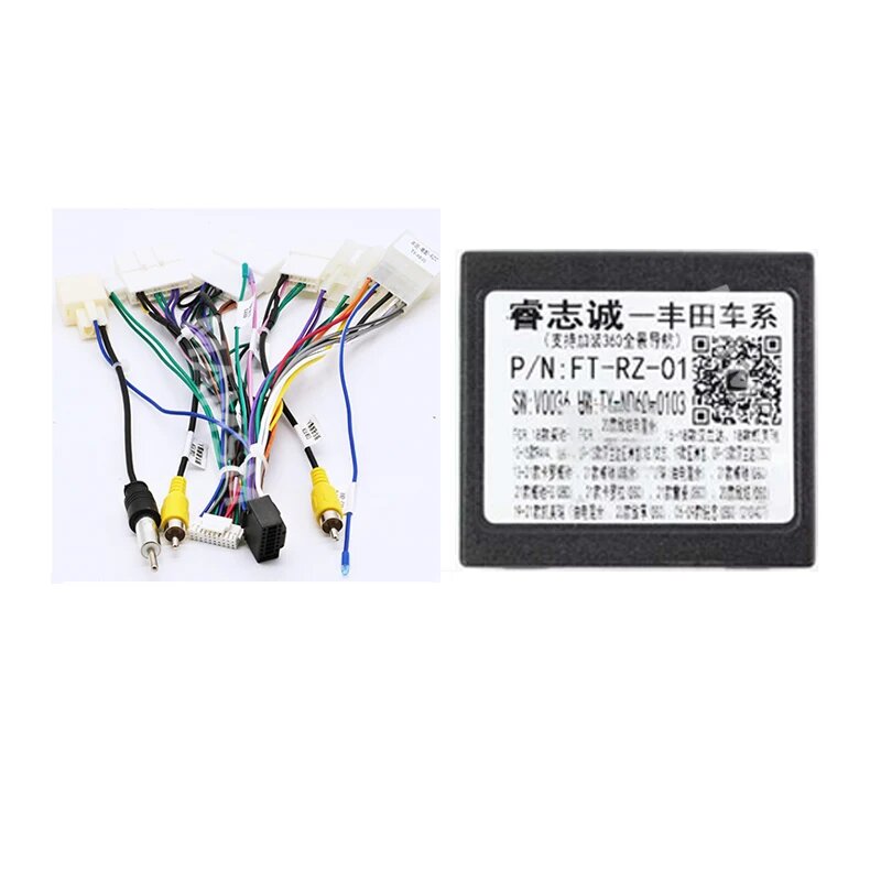 Адаптер Canbus для автомобильной магнитолы RZ-FT01 RZ-FT02 для Toyota Corolla, Camry, Canbus A Cable