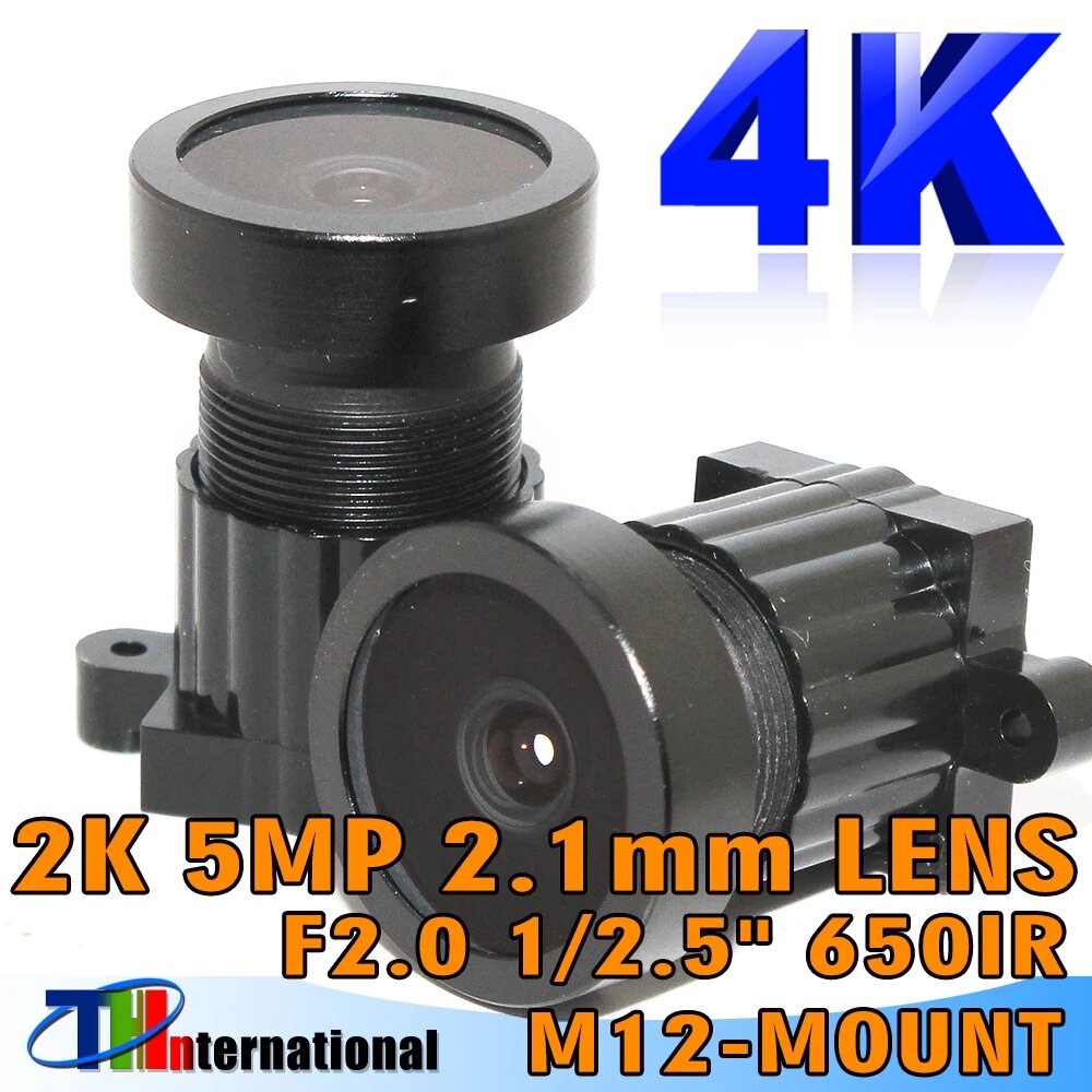 Объектив Chuan Wei CW201M12-5MP 5Мп 2,1 мм рыбий глаз