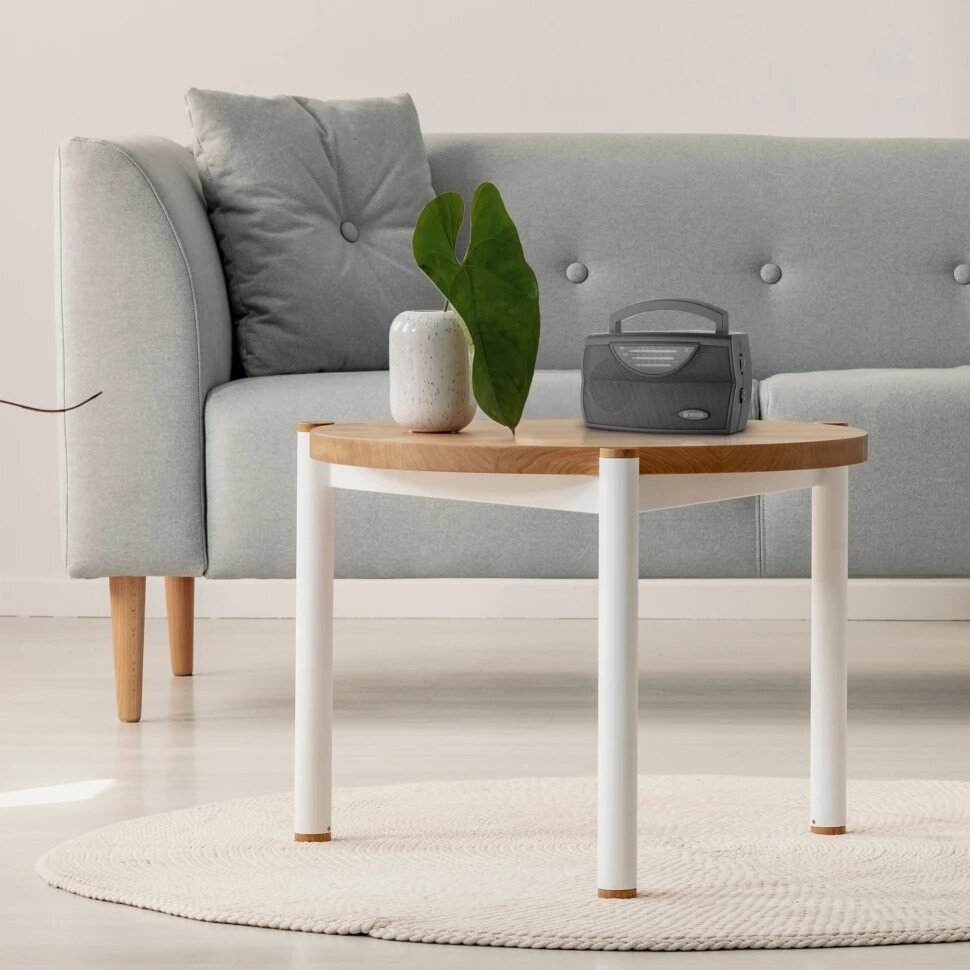 Радиоприемник настольный Vitek VT-3591 серый