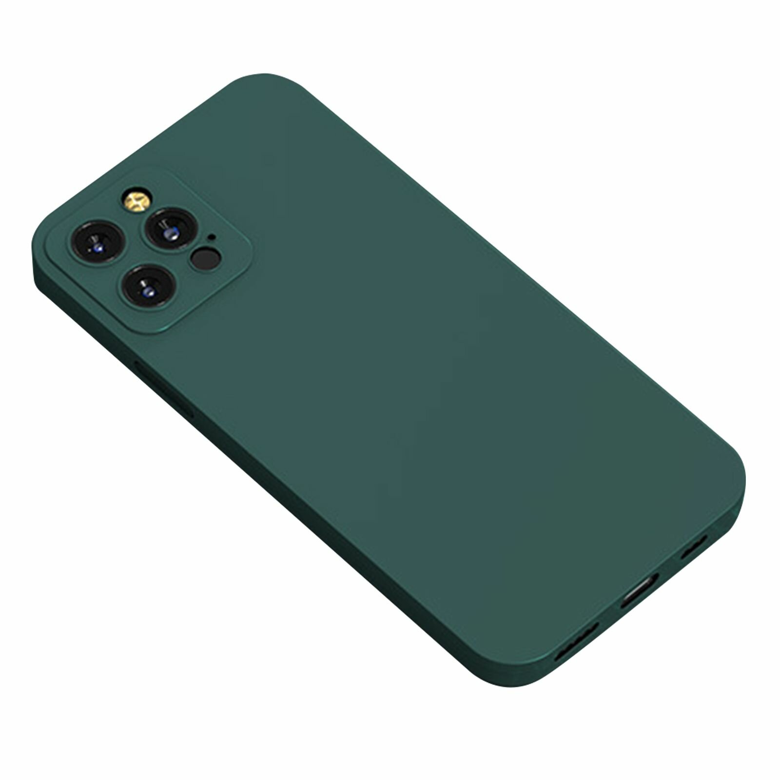Полный корпус для защиты, прозрачный чехол телефона 13/13Mini/13 Pro/13 Promax, точное положение отверстия, износостойкий