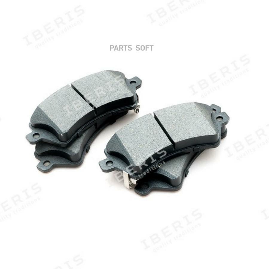 IB153087 IBERIS Колодки тормозные дисковые передние, комплект