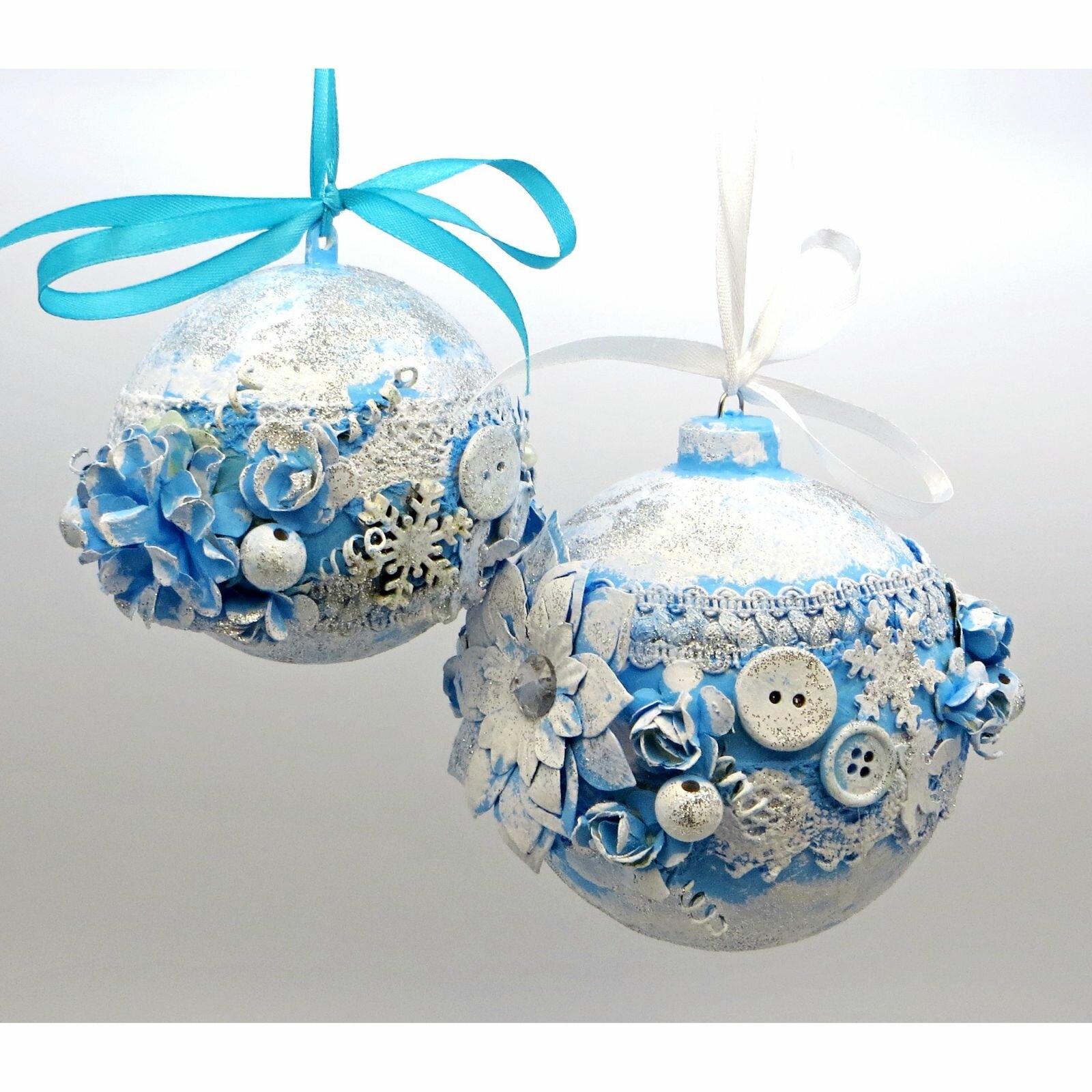 Форма-заготовка для творчества Туендатская сувенирная мастерская из пенопласта, Шар С Подвесом, D 14 см