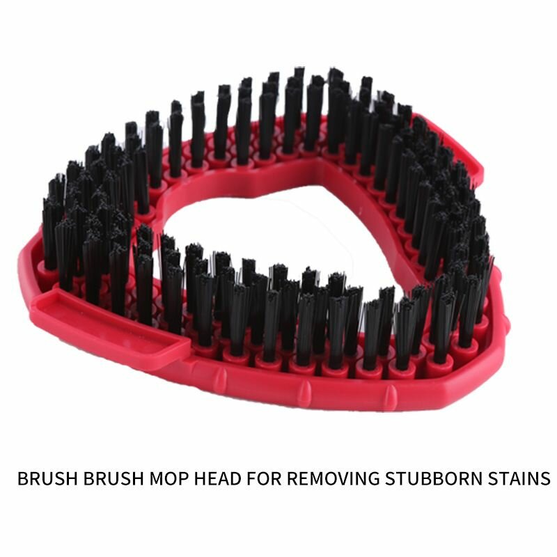 Набор насадок и клипс для швабр Vileda, веревочный моп, антибактериальные, 150мм, черный