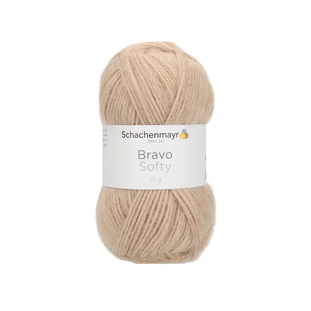 Bravo Softy /Браво Софти/ пряжа Schachenmayr, MEZ, 9807589 (08267, sisal meliert (сизаль), бежевый)