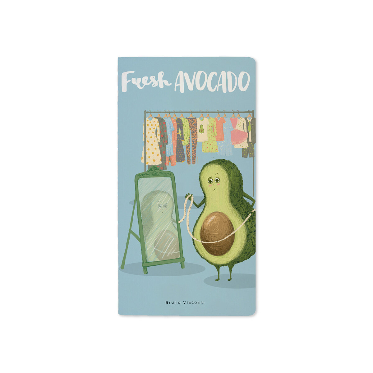 Тетрадь общая BrunoVisconti А6 (86 х 160 мм) "авокадо. Модница" 30 л, в точку Арт. 7-30-003/03