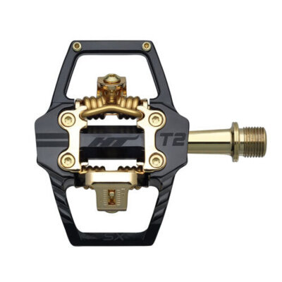 Педали HT T2SX Stealth Black/Gold (T2SXXX2Y02K1X1)